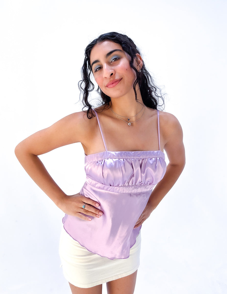 Lavender Cami Tank – Self Esteem