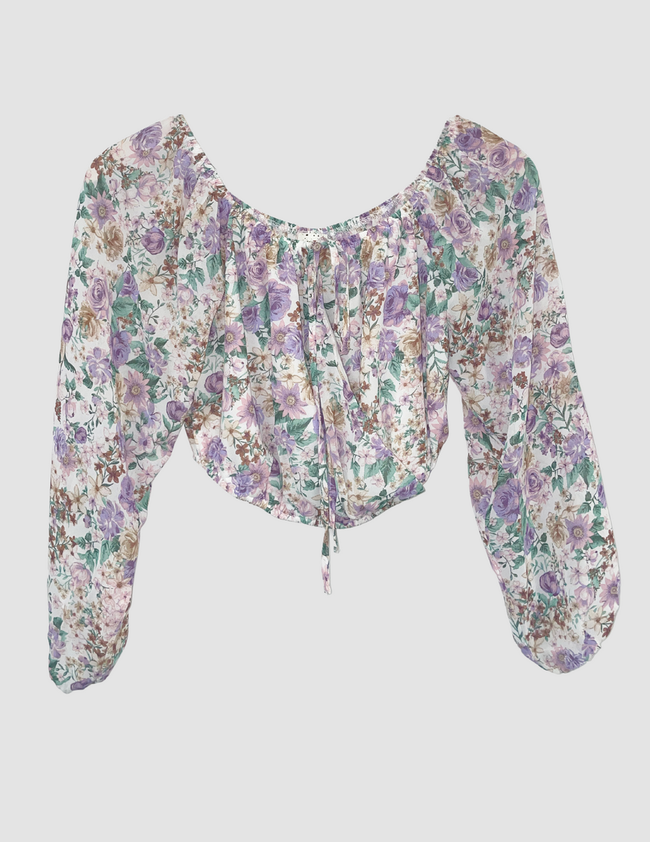 Ruby Floral Blouse – Self Esteem